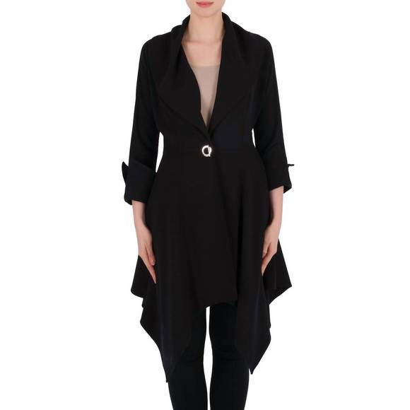 Joseph Ribkoff | Sweaters | New Joseph Ribkoff Coat In Black | Poshmark